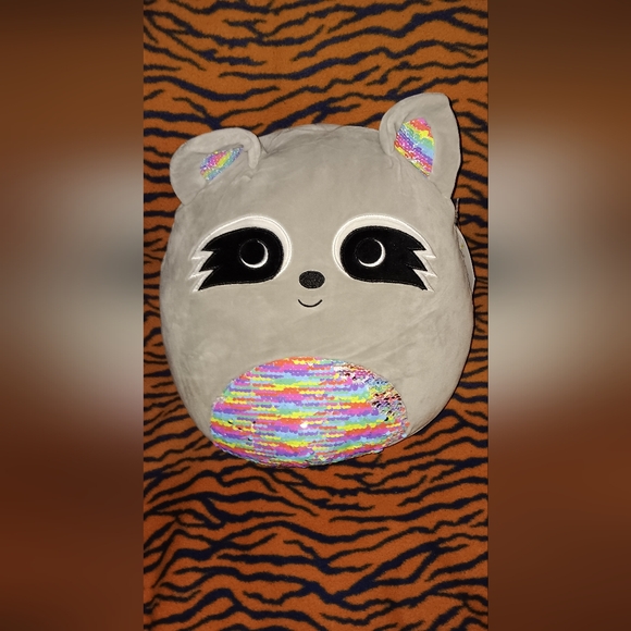 Squishmallows | Toys | Squishmallow Max The Raccoon Nwt | Poshmark